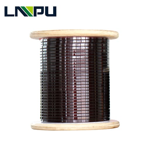 Enameled Flat Aluminum Wire,Enameled Rectangular Aluminum Wire